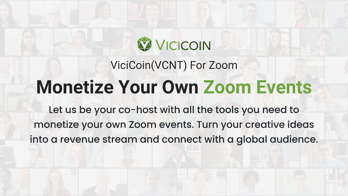ViciCoin(VCNT) For Zoom - ViciCoin